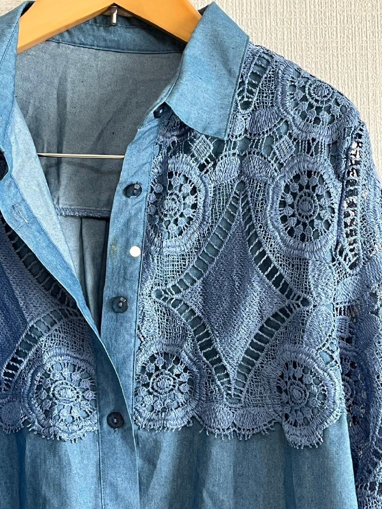 noa-ge シャツ・ブラウス Mサイズ ポコアポコ｜noa-geのレディース（婦人服）の古着通販 - ミラクルボックス