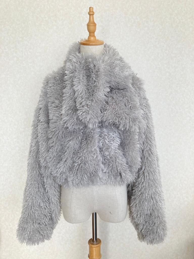 NICE CLAUP ジャケット F（フリー） りんごのほっぺ｜NICE CLAUPのレディース（婦人服）の古着通販 - ミラクルボックス