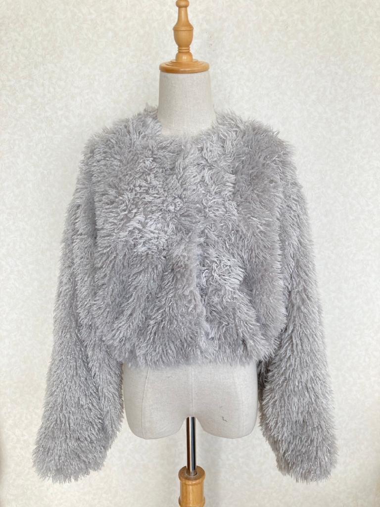 NICE CLAUP ジャケット F（フリー） りんごのほっぺ｜NICE CLAUPのレディース（婦人服）の古着通販 - ミラクルボックス